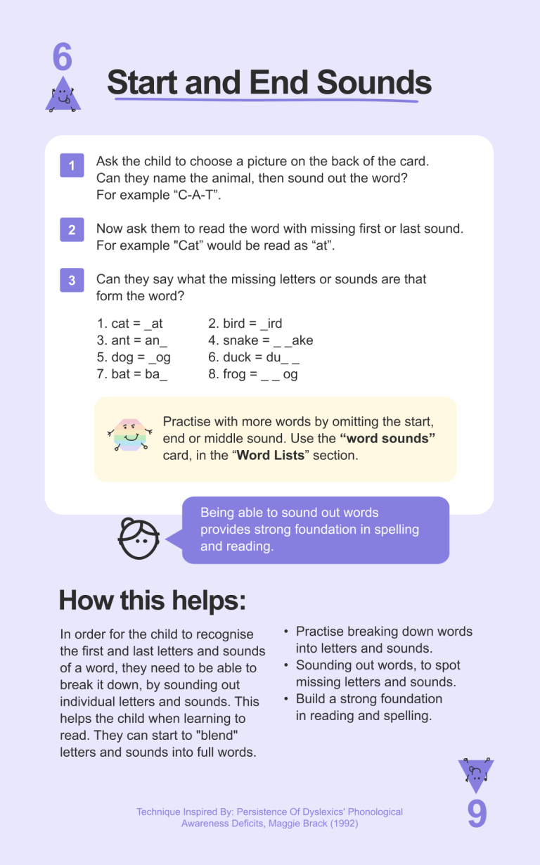 Learn words sounds, fun animal game for dyslexic kids - Mooki wellbeing ...